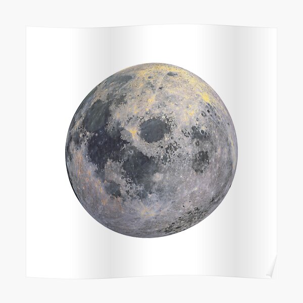 "Golden Moon" Poster for Sale by HalamoDesigns | Redbubble