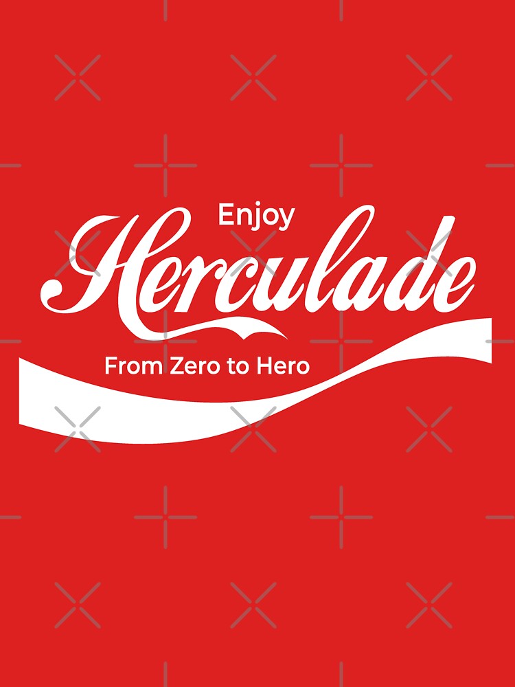 "Enjoy Herculade" T-shirt for Sale by Lanfa | Redbubble | hercules t ...