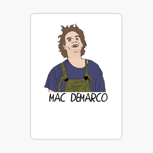 Mac Demarco Stickers | Redbubble