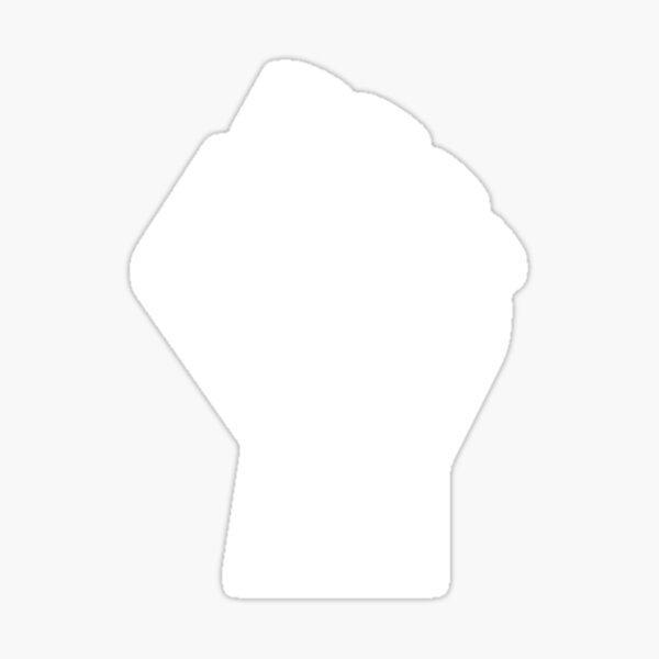 "Civil Rights Fist V2" Sticker by TeeTimeGuys | Redbubble