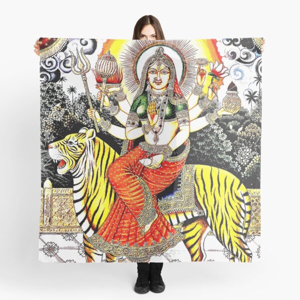 "DURGA-8" Scarf for Sale by IMPACTEES | Redbubble