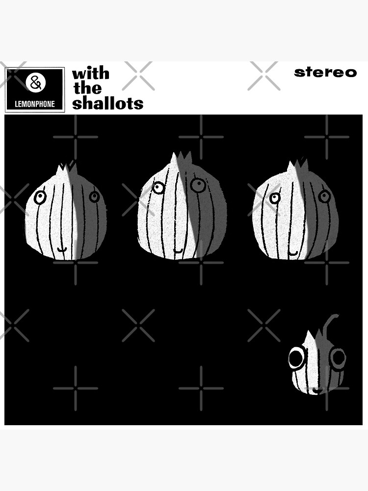 "With the Shallots" Sticker for Sale by kryten4k | Redbubble