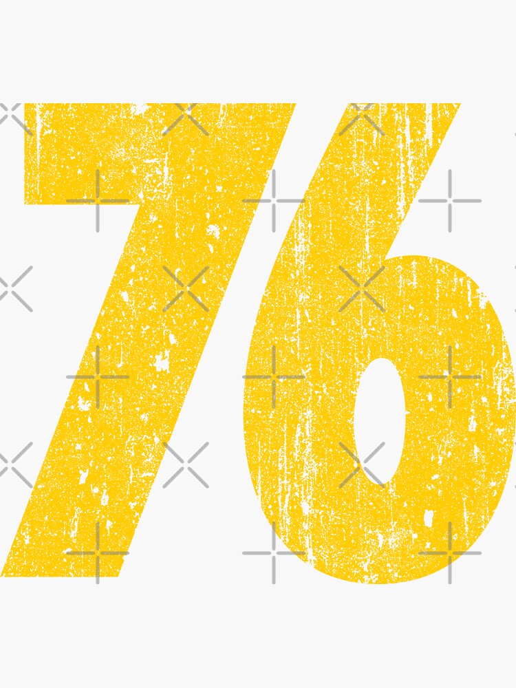 "76 Jumpsuit" Sticker for Sale by huckblade | Redbubble