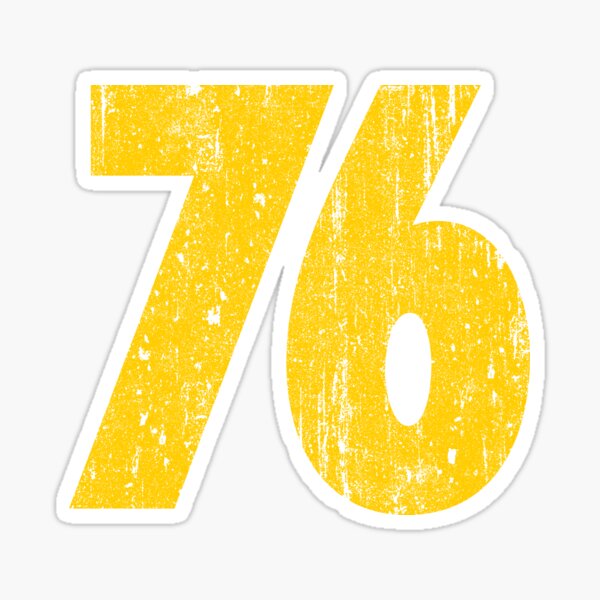 "76 Jumpsuit" Sticker for Sale by huckblade | Redbubble