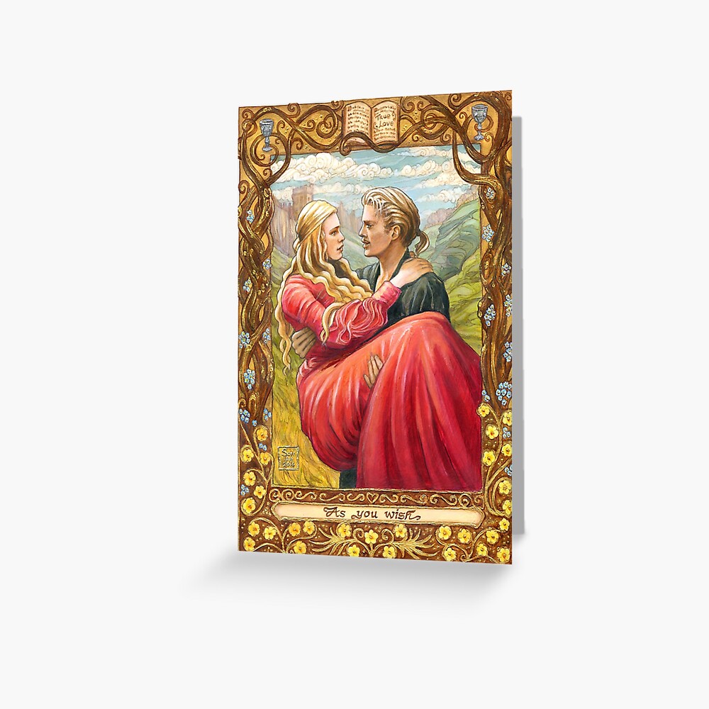 "Princess Bride" Greeting Card for Sale by BohemianWeasel | Redbubble