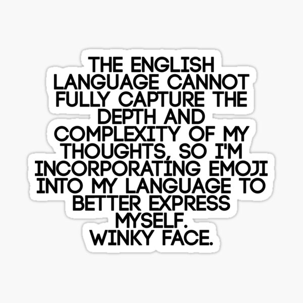 "winky face ;)" Sticker for Sale by annabethia | Redbubble