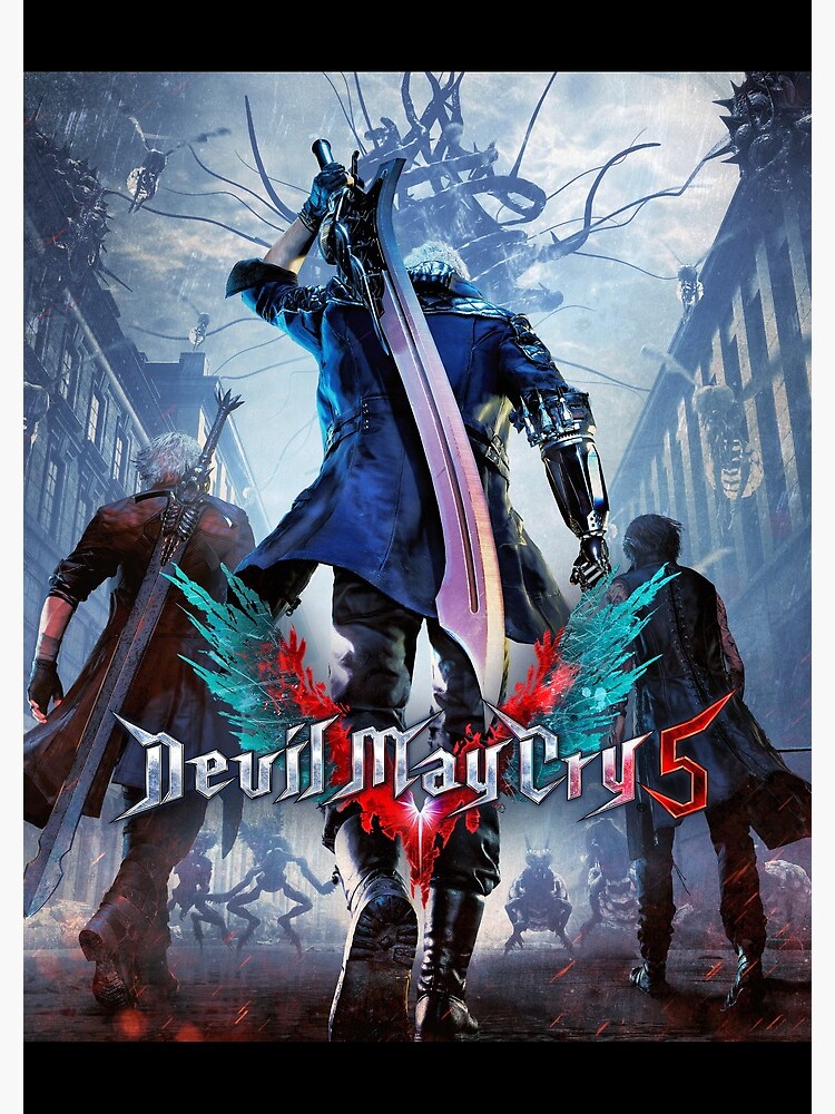 "Devil May Cry 5 Poster" Spiral Notebook by AngeliaLucis | Redbubble