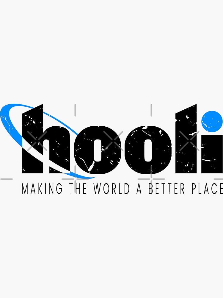 "Hooli" Sticker by hoboballan | Redbubble