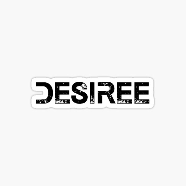 "Desiree" Sticker for Sale by Shalomjoy | Redbubble