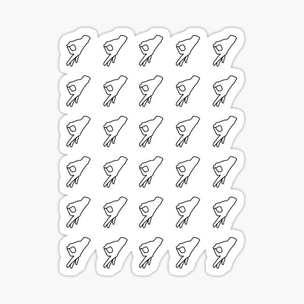 "circle game" Sticker for Sale by megonemad1 | Redbubble