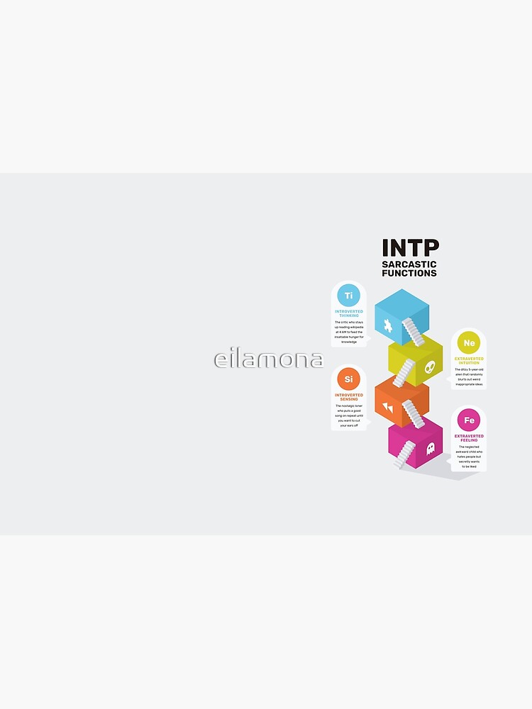 "INTP Sarcastic Functions" Journal for Sale by eilamona | Redbubble