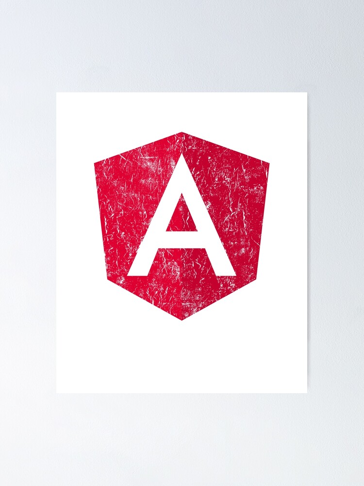 "Vintage Angular JS JavaScript Developer" Poster for Sale by vladocar ...