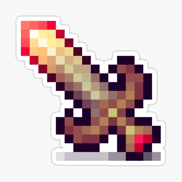 "Pixel Sharp Blade 5" Sticker for Sale by BenHenry | Redbubble