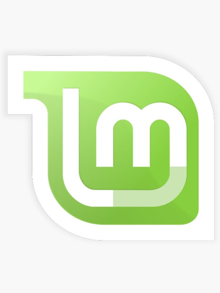 "Linux Mint Logo" Sticker by kyledb | Redbubble