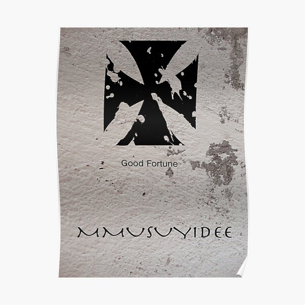 "Mmusuyidee Adinkra Symbol" Poster by GrimalkinStudio | Redbubble