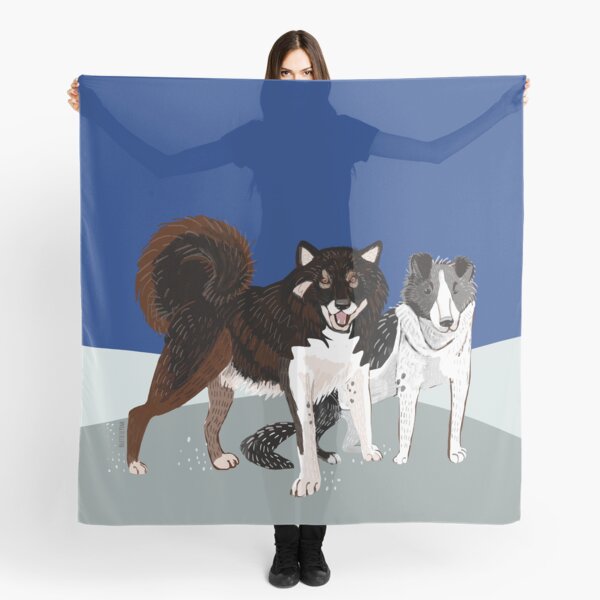 "Sakhalin huskies Karafuto Ken" Scarf for Sale by belettelepink | Redbubble
