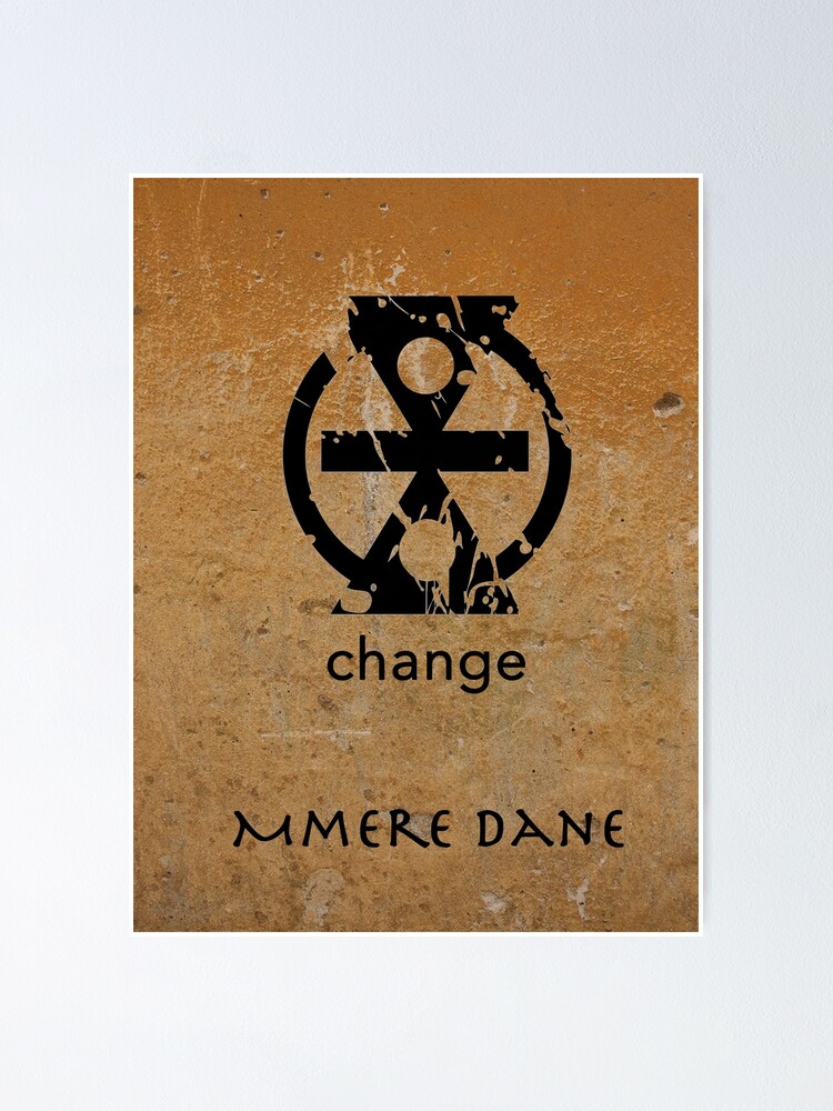 "Mmere Dane Adinkra Symbol" Poster by GrimalkinStudio | Redbubble