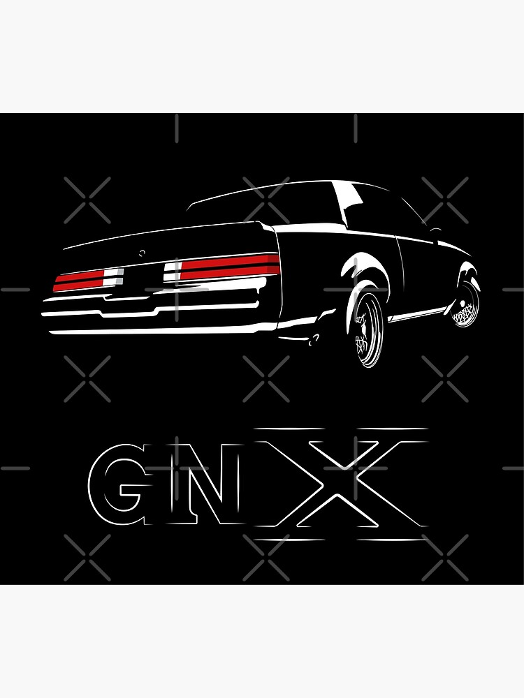 "GNX" Poster for Sale by AutomotiveArt | Redbubble
