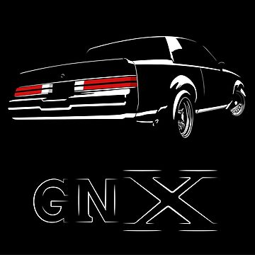 "GNX" Sticker for Sale by AutomotiveArt | Redbubble