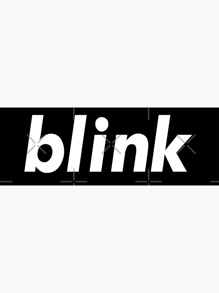 "Blink Words Gamer Use" Sticker for Sale by ProjectX23 | Redbubble