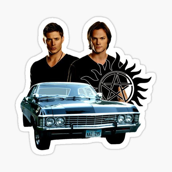 "Supernatural " Sticker by TizianaDF | Redbubble