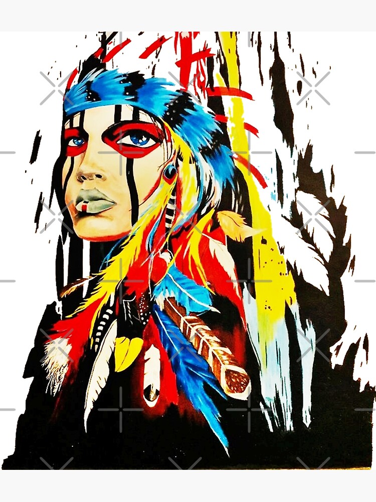 "Apache Girl" Poster for Sale by momos | Redbubble