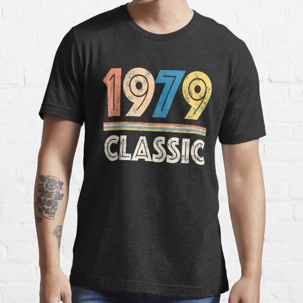 "Vintage RETRO 1979 birthday" T-shirt for Sale by Mmastert | Redbubble ...