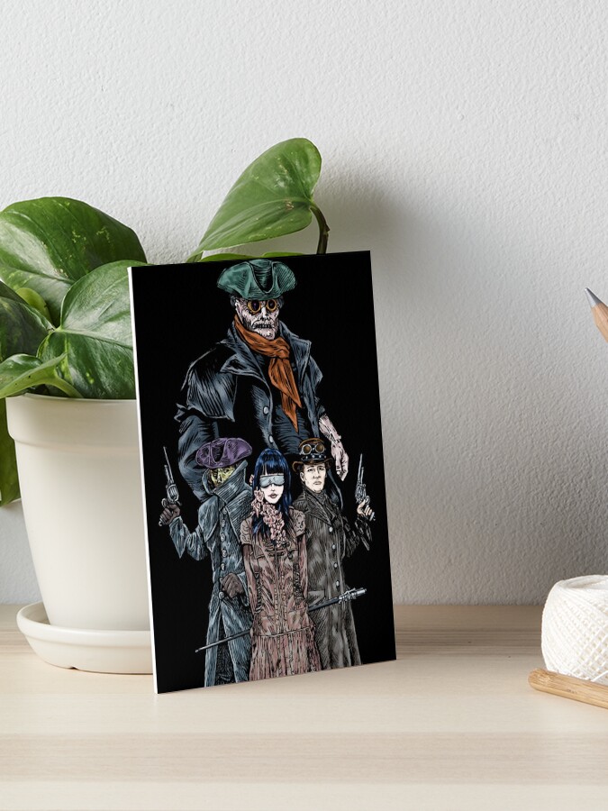 "Steampunk Gang" Art Board Print for Sale by Arthur Wendler | Redbubble