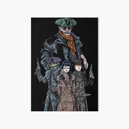 "Steampunk Gang" Art Board Print for Sale by Arthur Wendler | Redbubble