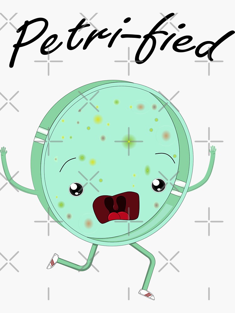 "Petri-Fied - Funny Microbiology Biologist T Shirt for Men Women Kids ...