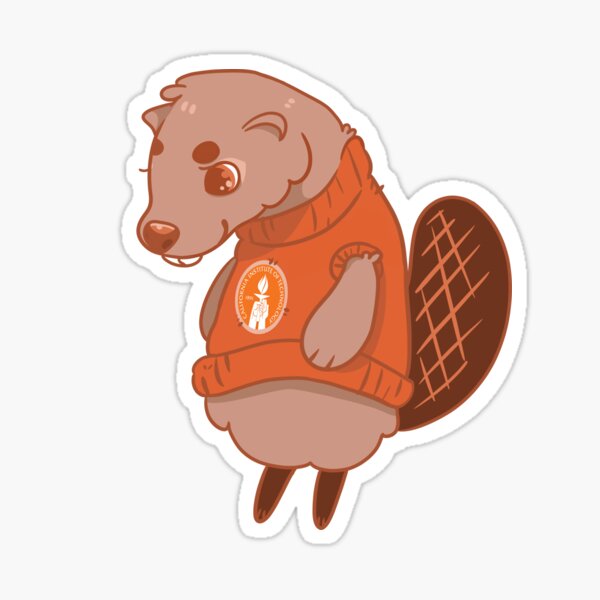 "Caltech Beavers" Sticker for Sale by MushyMischy | Redbubble