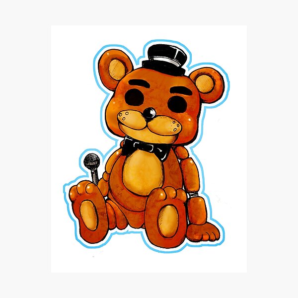 "FNAF:Freedy Fazbear" Photographic Print by scumash | Redbubble