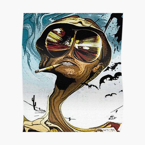 "Fear And Loathing" Poster for Sale by Pwee | Redbubble