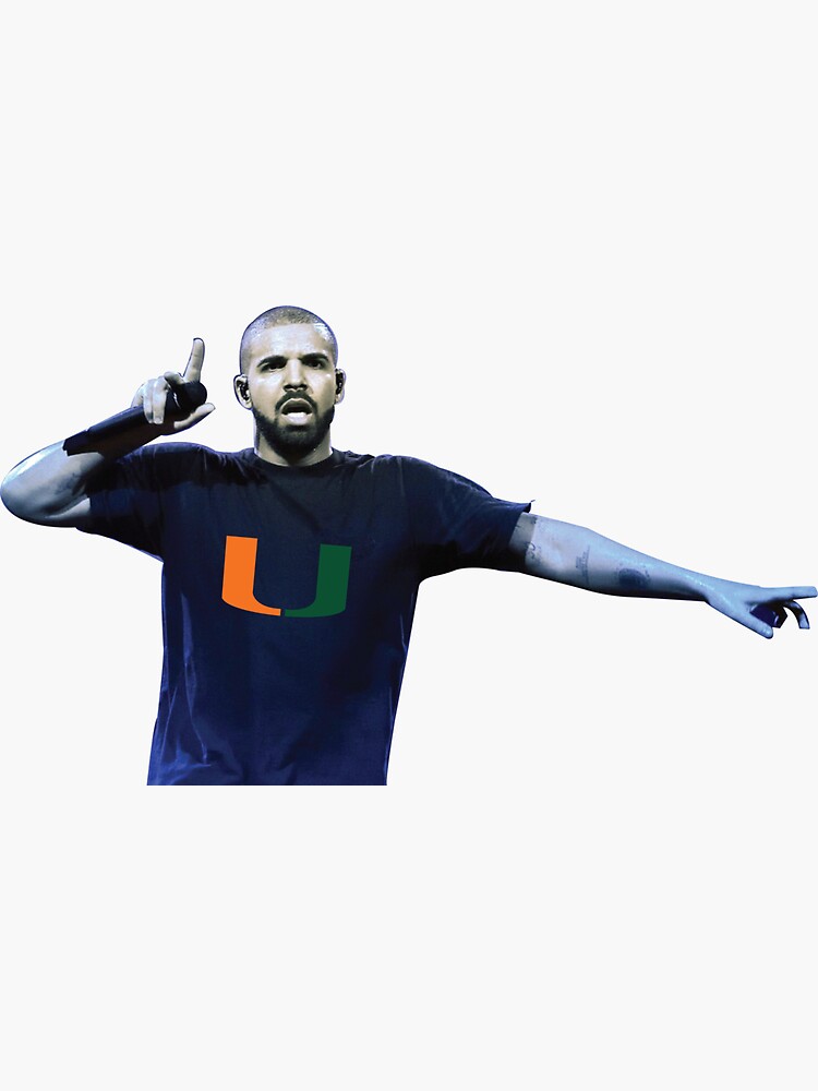 "University Of Miami Drake" Sticker for Sale by cmg1231017 | Redbubble