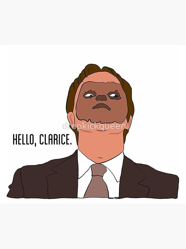 "Hello Clarice" Poster by dropkickqueen | Redbubble