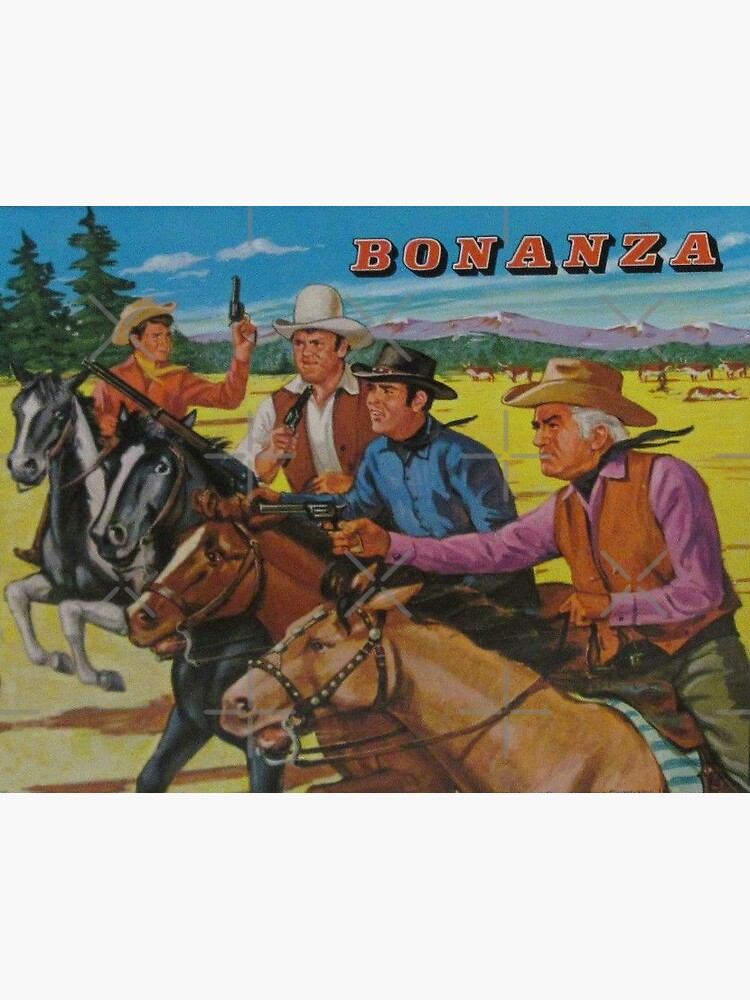 "Bonanza Retro Sticker" Sticker for Sale by holidays4you | Redbubble