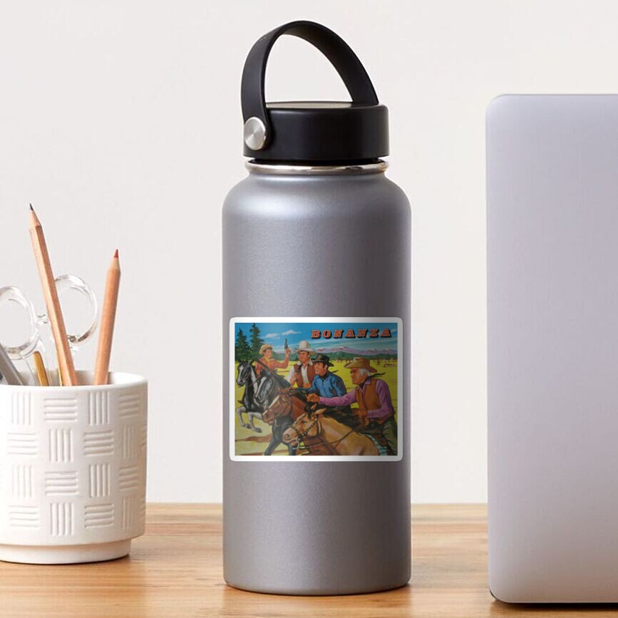 "Bonanza Retro Sticker" Sticker for Sale by holidays4you | Redbubble