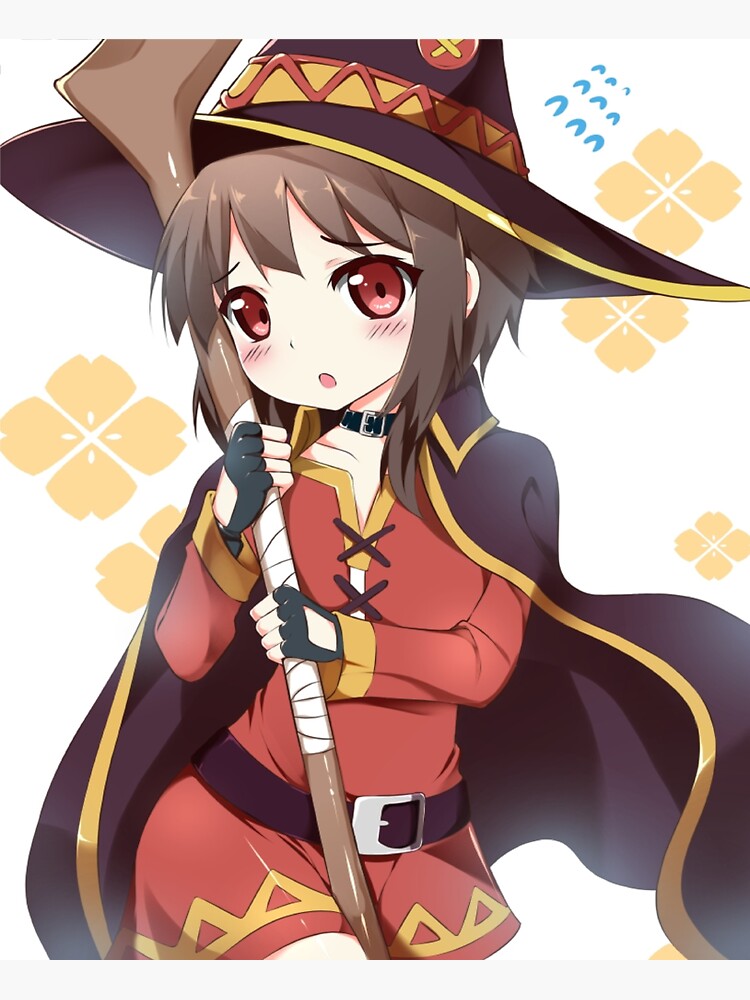 Pegatina «Megumin - Konosuba Kawaii» de Xyrex | Redbubble