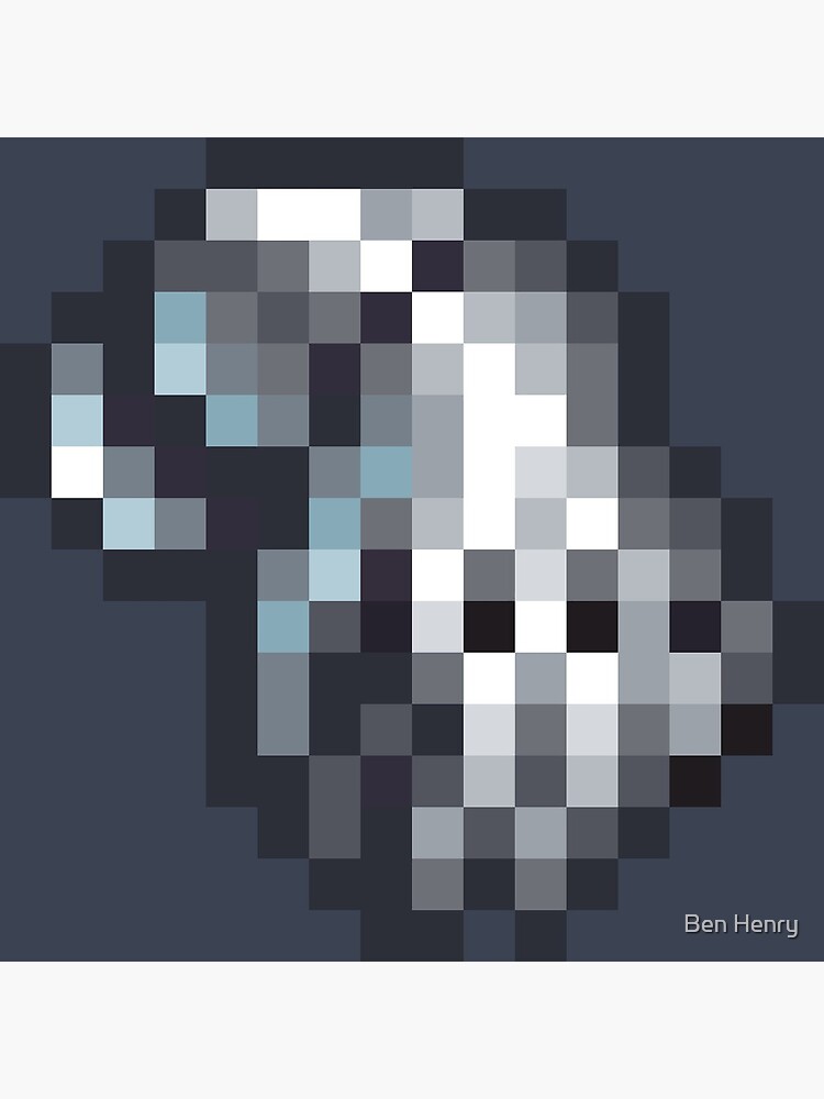 "Pixel Titanium Gauntlets" Poster for Sale by BenHenry | Redbubble
