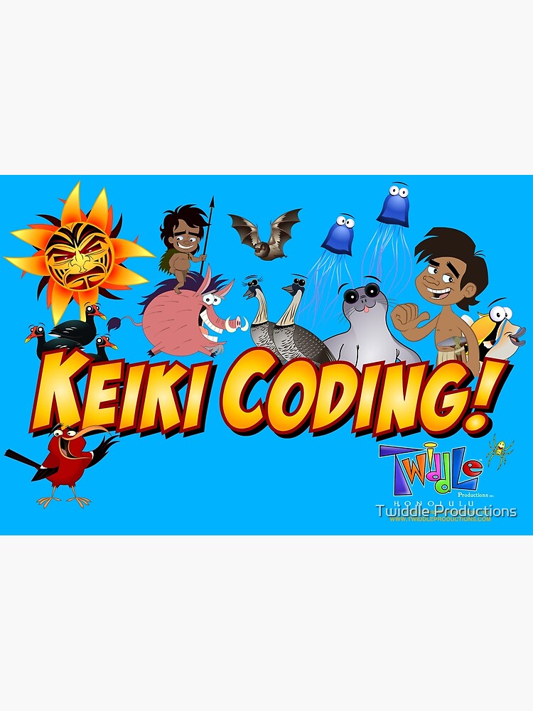 "Keiki Coding Logo" Poster for Sale by TwiddleProd | Redbubble