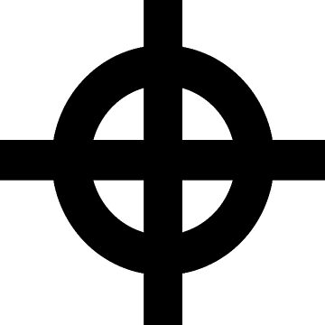 "Celtic Wheel Cross" Sticker for Sale by sweetsixty | Redbubble