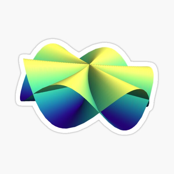 "Plucker's Conoid" Sticker for Sale by Finn99 | Redbubble