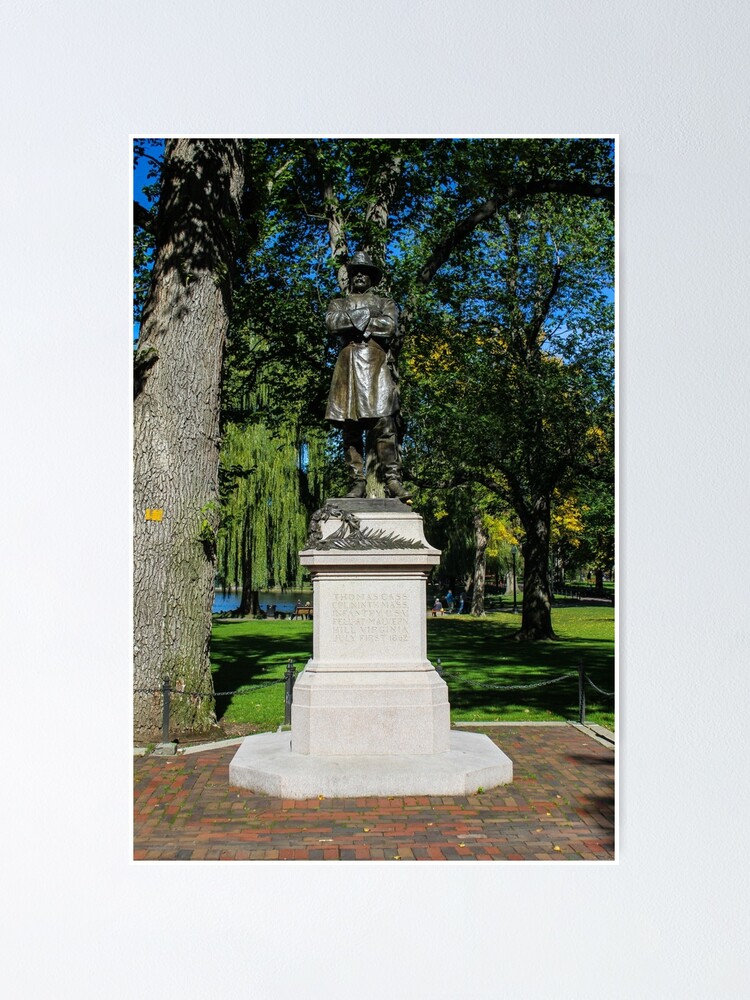 Póster «Monumento de Thomas Cass en Boston Commons» de positiveimages ...