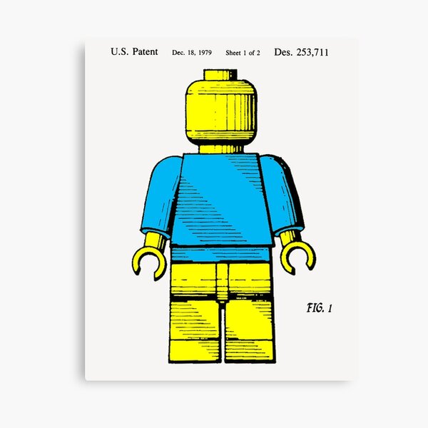 Lego Canvas Prints | Redbubble