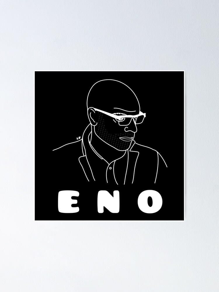 "Brian Eno" Poster by jpearson980 | Redbubble
