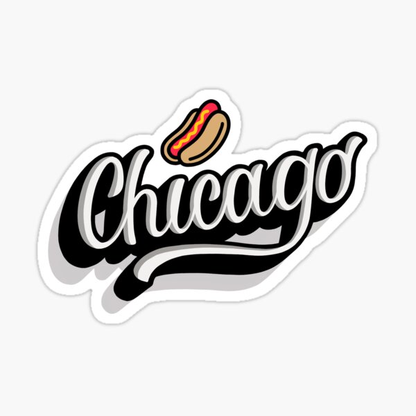 "Chicago Dog" Sticker by cgraf605 | Redbubble