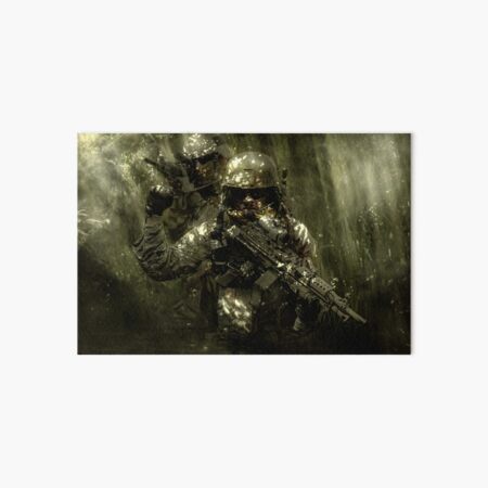 "Special Force Soldier Police Spec Ops Poster" Art Board Print for Sale ...