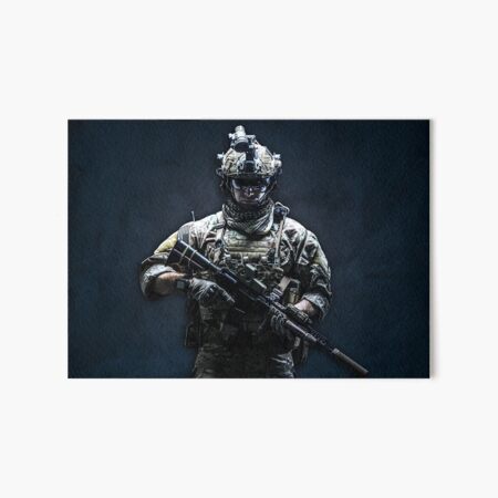 "Special Force Soldier Police Spec Ops Poster" Art Board Print by ...