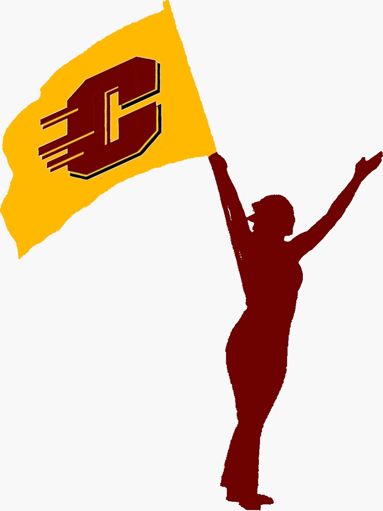 "CMU Colorguard " Sticker for Sale by fixma | Redbubble