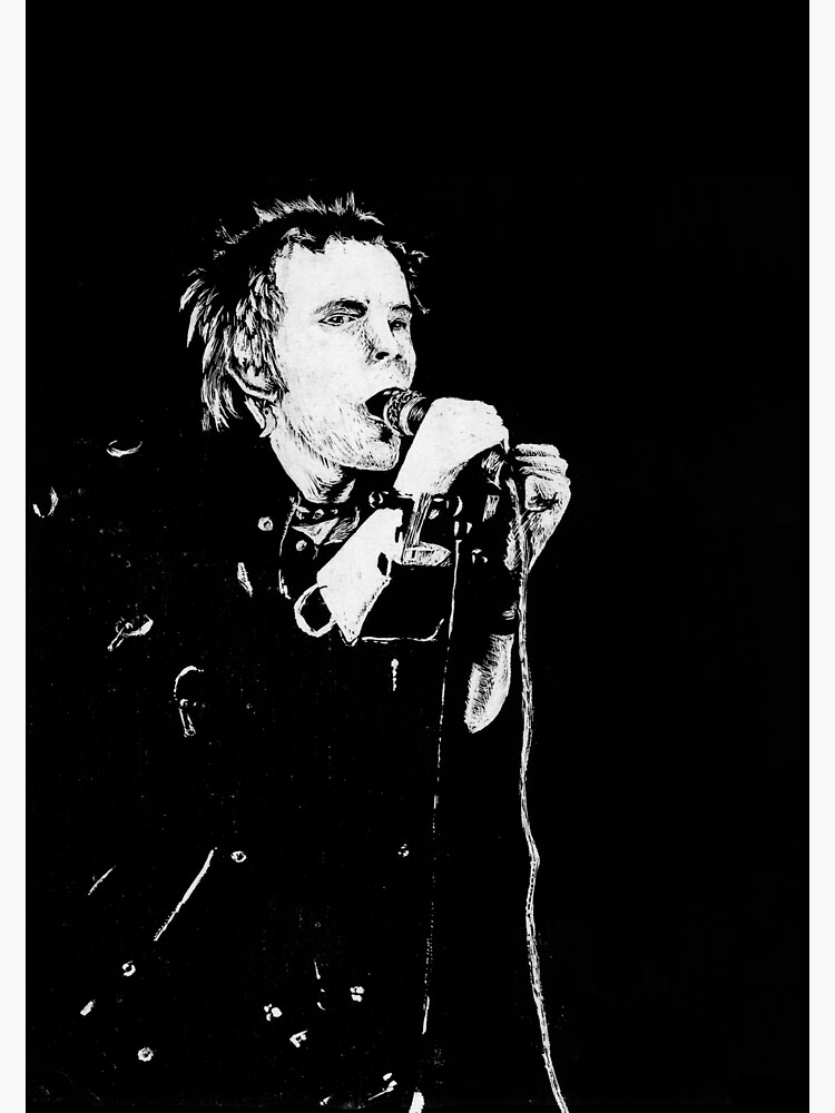 "Johnny Rotten" Poster for Sale by Art-Man | Redbubble